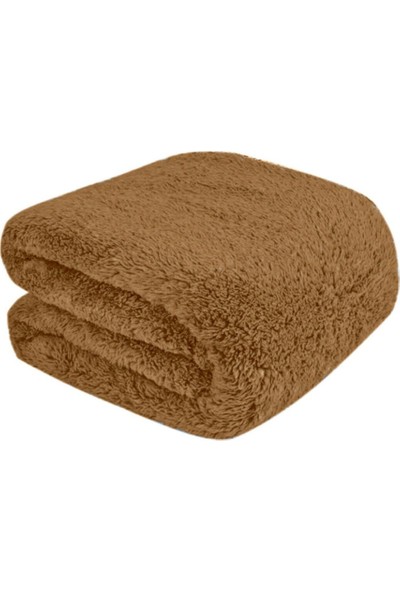 Bundera Peluş Kahve Kedi Köpek Yatağı Battaniyesi Evcil Kedi Minderi Kedi Evi Kulübesi Matı Örtüsü