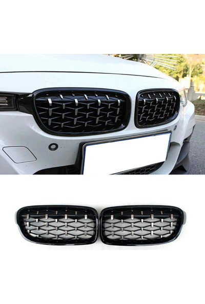 MKG Bmw F30 3 Serisi Diamond Ön Panjur Izgara Böbrek 2012 - 2016
