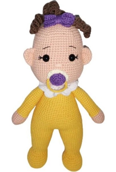 Oyuncak Park Sarı Kız Emzikli Tombiş Bebek Amigurumi Organik Oyuncak Oyuncak Park Sarı Kız Emzikli Tombiş Bebek Amigurumi Organik Oyuncak
