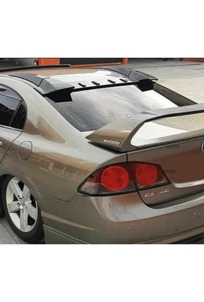 MKG Honda Civic Fd6 Cam Üstü Uzay Spoiler 2006 - 2011 Piona Black Spoyler( Abs,taiwan) MKG Honda Civic Fd6 Cam Üstü Uzay Spoiler 2006 - 2011 Piona Black Spoyler( Abs,taiwan)