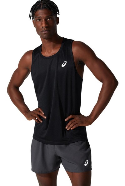 Asics CORE SINGLET Erkek Siyah Atlet - 2011C338-002 Asics CORE SINGLET Erkek Siyah Atlet - 2011C338-002