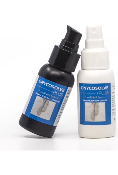Onycosolve Plus Ayak ve Tırnak Mantarı Bakım Seti