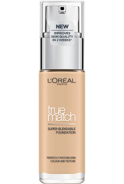 Loreal Paris L'oreal Paris True Match Bakım Yapan Fondöten 1.5n Linen Loreal Paris L'oreal Paris True Match Bakım Yapan Fondöten 1.5n Linen