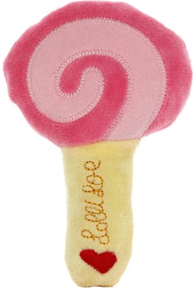 Mixpet Lolipop Şekilli Köpek Peluş Oyuncak 13 x 7 cm Pembe Mixpet Lolipop Şekilli Köpek Peluş Oyuncak 13 x 7 cm Pembe