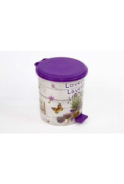 Topçu Tuffex Desenli Pedallı Çöp Kovası 7 Lt T2216 Topçu Tuffex Desenli Pedallı Çöp Kovası 7 Lt T2216