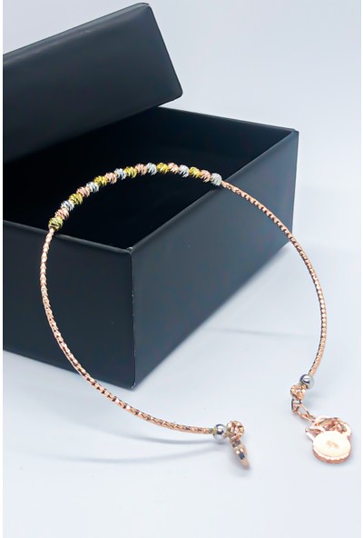 Ada Life Gümüş Dorissa Rose Altın Yaldızlı Gümüş Bilezik Ada Life Gümüş Dorissa Rose Altın Yaldızlı Gümüş Bilezik