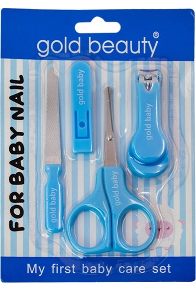 Gold Beauty Bebek Tırnak Bakım Setı Ep 1042 Gold Beauty Bebek Tırnak Bakım Setı Ep 1042