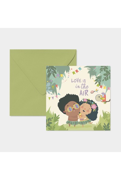 Hrs Kartpostal Tebrik Kartı ZARFA182 Sevgililer Günü Aşk Sevgi Arkadaşlık Dostluk Balayı