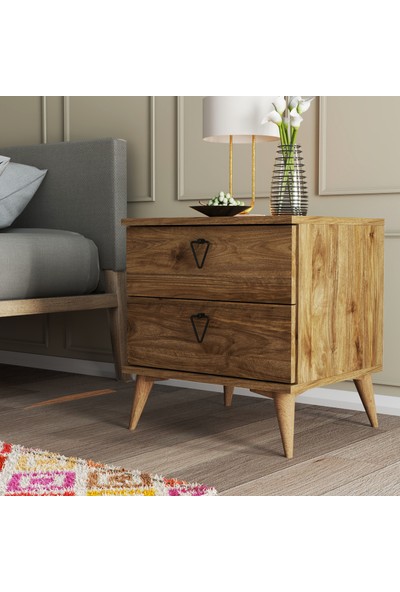 Mezza Versace 2 Çekmeceli Komodin Amalfi 3630