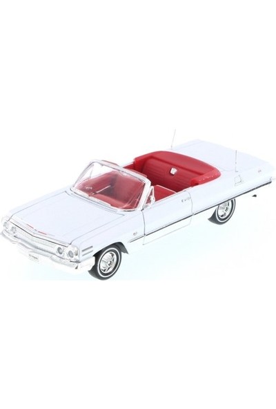 Welly 1963 Impala 1/24 Ölçek Model Araba Welly 1963 Impala 1/24 Ölçek Model Araba