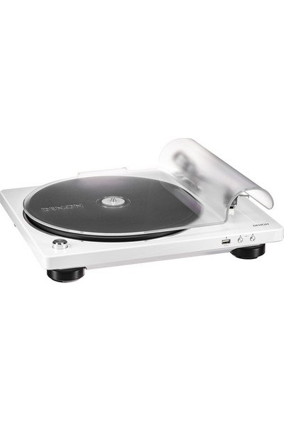 Denon DP-450 USB Beyaz Pikap - Turntable Denon DP-450 USB Beyaz Pikap - Turntable