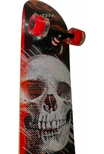 Çevik Polat Profesyonel Zımparalı Silikon Tekerli Işıklı Kaykay