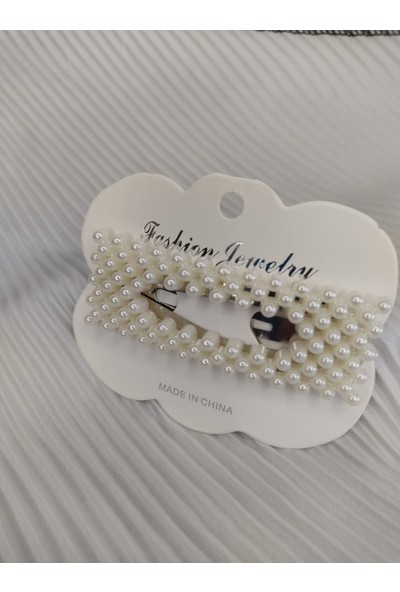 Daphne Life Concept Incili Klipsli Çıtçıt Toka