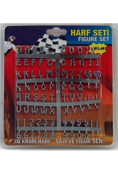 Modacar 84 Harf Figür Seti 427498