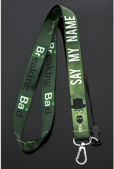 Apptakı Breaking Bad Yaka Kartı Boyun Askı Ipi Telefon Askı Ipi - ASK0163