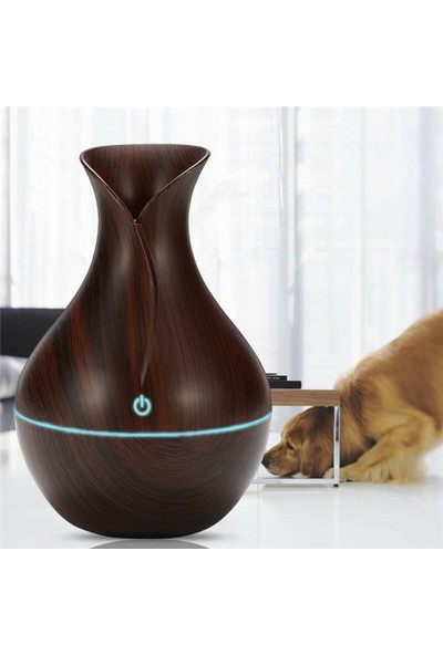 Sarftech Küçük Boy Kahverengi 7 LED Işıklı Aromatik Oda Kokusu Hava Nemlendirici 130 ml Kahve Aroma Difüzörü Buhar Sarftech Küçük Boy Kahverengi 7 LED Işıklı Aromatik Oda Kokusu Hava Nemlendirici 130 ml Kahve Aroma Difüzörü Buhar