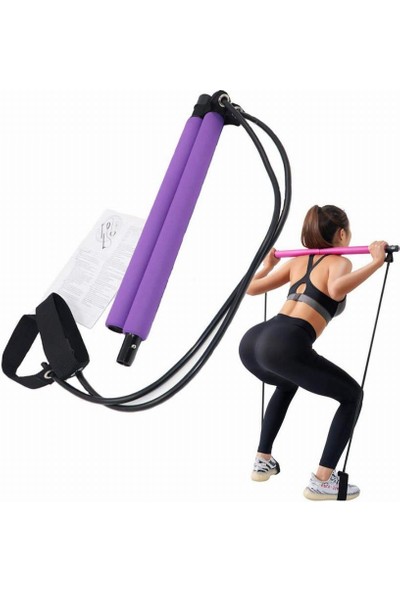 OPTANA Evde Spor Pilates Studio Spor Aleti Plates Direnç Lastiği Lastik