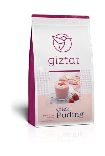 Giztat Çilekli Puding