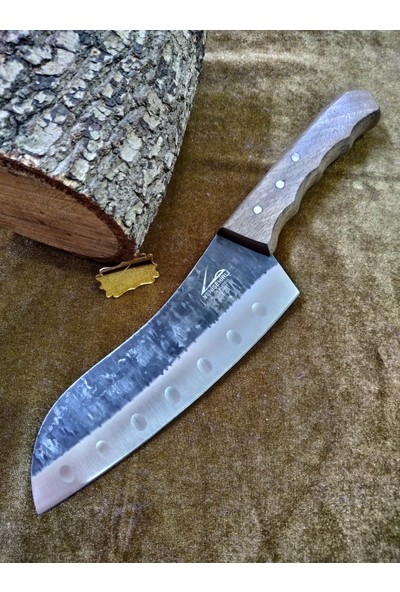 Bursa Dövme Çelik Şef Bıçağı Refika Modeli Tam Boy 30 cm Bursa Dövme Çelik Şef Bıçağı Refika Modeli Tam Boy 30 cm