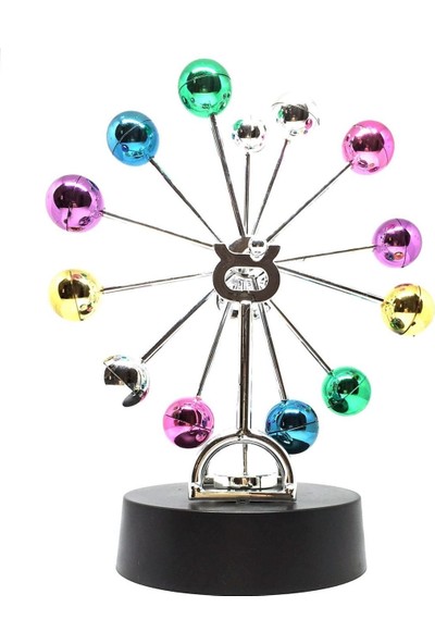 Mbois Dekoratif Masaüstü Renkli Manyetik Dönen Denge Topu Küreler Mbois Dekoratif Masaüstü Renkli Manyetik Dönen Denge Topu Küreler
