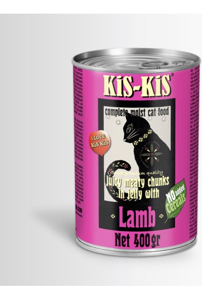 Kis-Kis Tahılsız Kuzulu Kedi Konservesi