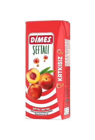 Dimes Meyve Nektarı Şeftali 200 ml 27 Adet Dimes Meyve Nektarı Şeftali 200 ml 27 Adet
