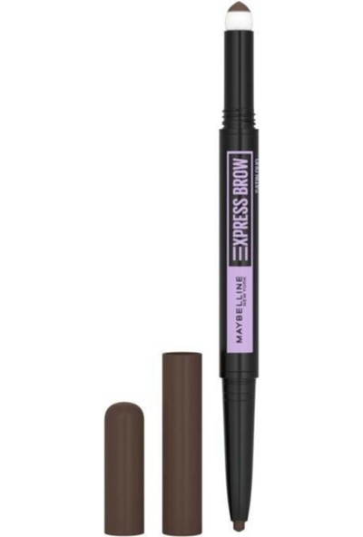 Maybelline New York Express Brow Satin Duo Çift Taraflı Kaş Kalemi 04 Koyu Ton 3600531640408 Maybelline New York Express Brow Satin Duo Çift Taraflı Kaş Kalemi 04 Koyu Ton 3600531640408