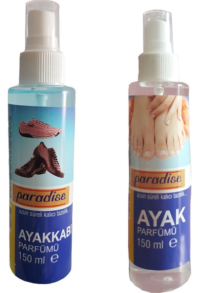 Paradise Ayakkabı + Ayak Parfümü Sprey 2 x 150 ml