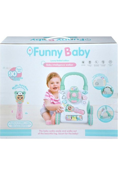 Funny Baby Ilk Arabam Yürüteç 648A-47