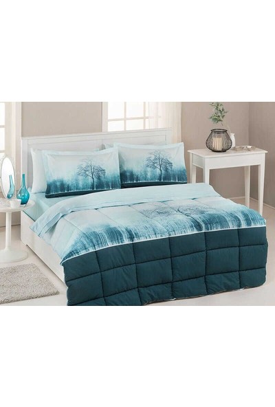 Özdilek Tek Kişilik Ranforce Uyku Seti Jungle Su Yeşili