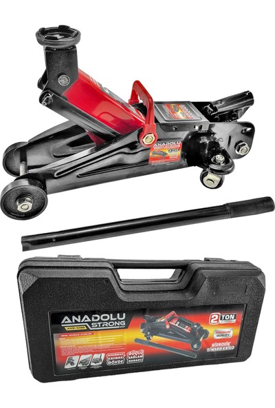 Anadolu Strong 2 Ton Sağlam Dayanıklı Kaynak Gövde Hidrolik Timsah Kriko Anadolu Strong 2 Ton Sağlam Dayanıklı Kaynak Gövde Hidrolik Timsah Kriko