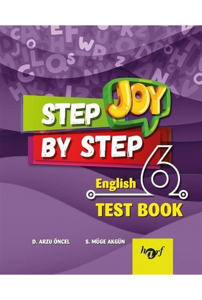 Harf Eğitim Yayıncılık Step By Step Joy 6. Sınıf English Test Book