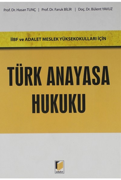 Türk Anayasa Hukuku - Hasan Tunç