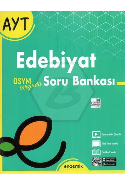 Endemik Yayınları AYT 2022 Edebiyat Soru Bankası Endemik Yayınları AYT 2022 Edebiyat Soru Bankası