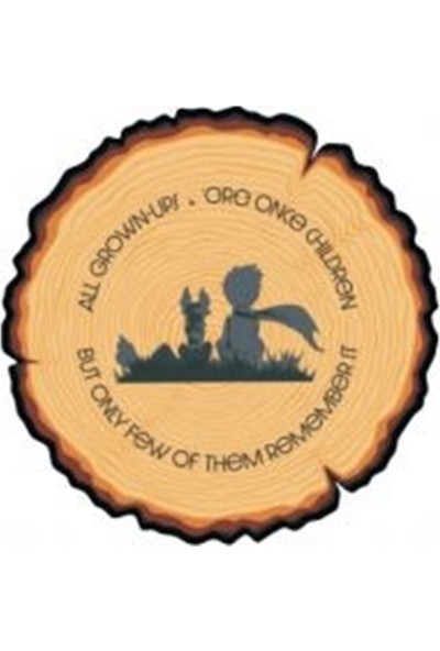 Kütük Desen Bardak Altlığı Kod - 5277