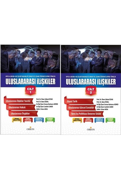 Orion Kitabevi - Akademik Kitaplar Uluslararası Ilişkiler (2 Cilt Takım)