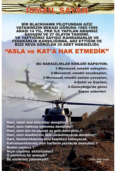 Asla ve Kat'a Hak Etmedik - İsmail Sayan