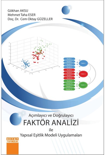 Detay Yayıncılık Açimlayıcı ve Doğrulayıcı Faktör Analizi ile Yapısal Eşitlik Modeli Uygulamaları