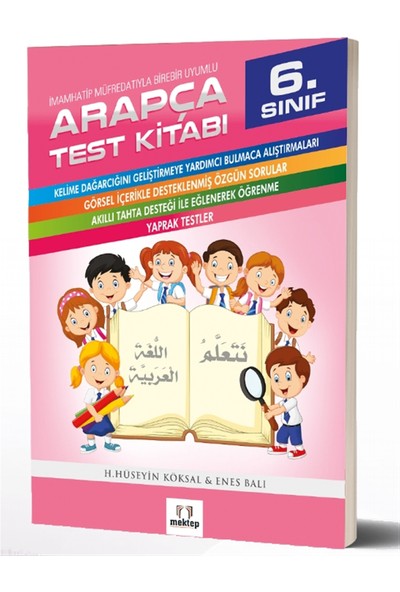 Mektep Yayınları 6. Sınıf Arapça Etkinlik Kitabı Mektep Yayınları 6. Sınıf Arapça Etkinlik Kitabı