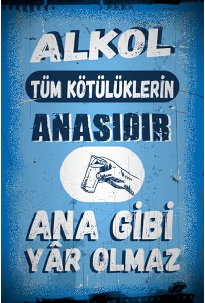 Alkol Poster