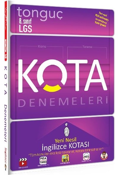 Tonguç Akademi 8. Sınıf LGS Kota Ingilizce Denemeleri Tonguç Akademi 8. Sınıf LGS Kota Ingilizce Denemeleri
