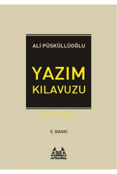 Arkadaş Yayınları Yazım Kılavuzu