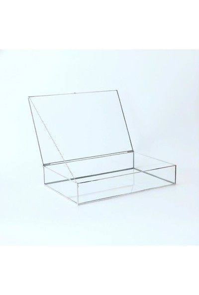Vitrayverteks Kapaklı Cam Takı Kutusu Makyaj Organizer Çikolata Kutusu Vitrayverteks Kapaklı Cam Takı Kutusu Makyaj Organizer Çikolata Kutusu