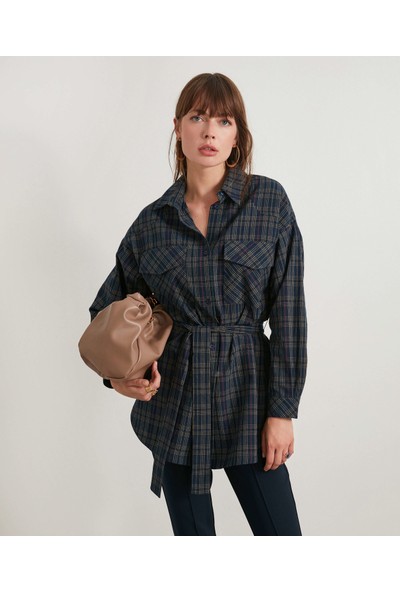 Miss İpekyol Ekose Desen Ceket