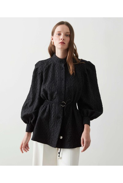İpekyol Dokulu Kumaş Ceket