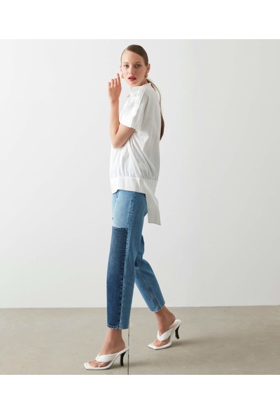 İpekyol Koton Kumaş Mix Tişört