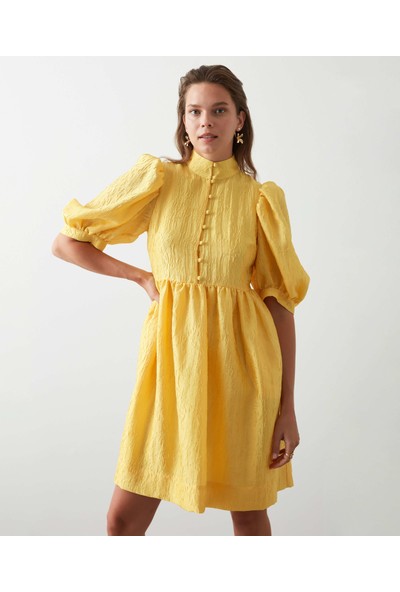 İpekyol Balon Kol Elbise