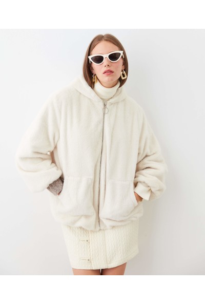 İpekyol Pelüş Mont