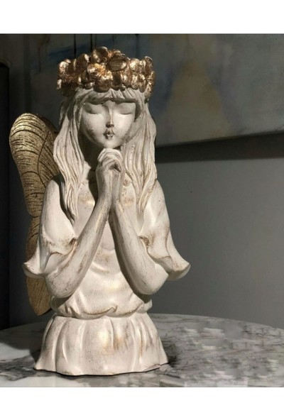 Cemrela Art Dua Eden Melek Kız Heykeli Cemrela Art Dua Eden Melek Kız Heykeli