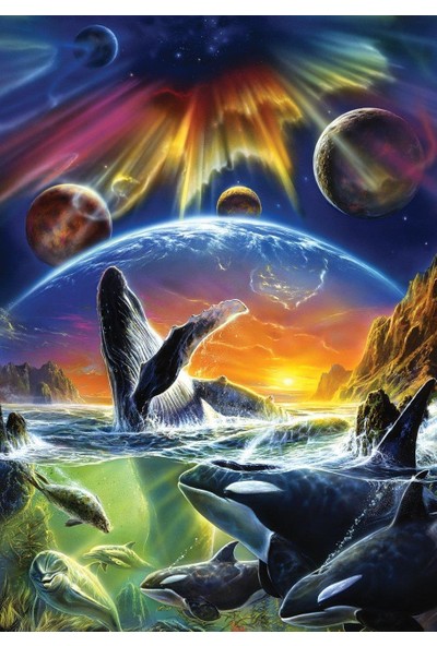 Art Puzzle Orka Evreni 500 Parça Yapılmış Puzzle